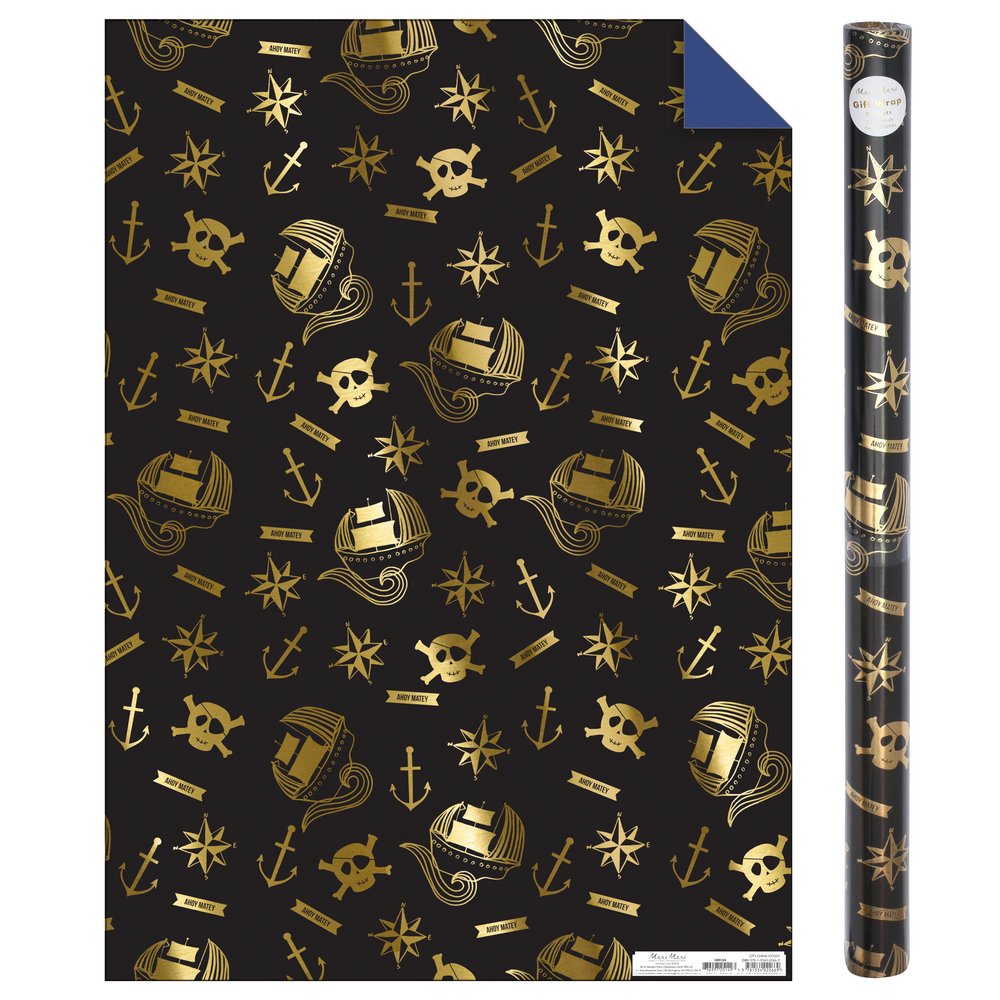 Wrapping Paper Sheet - Pirate (Per Item) – Swanky Boutique