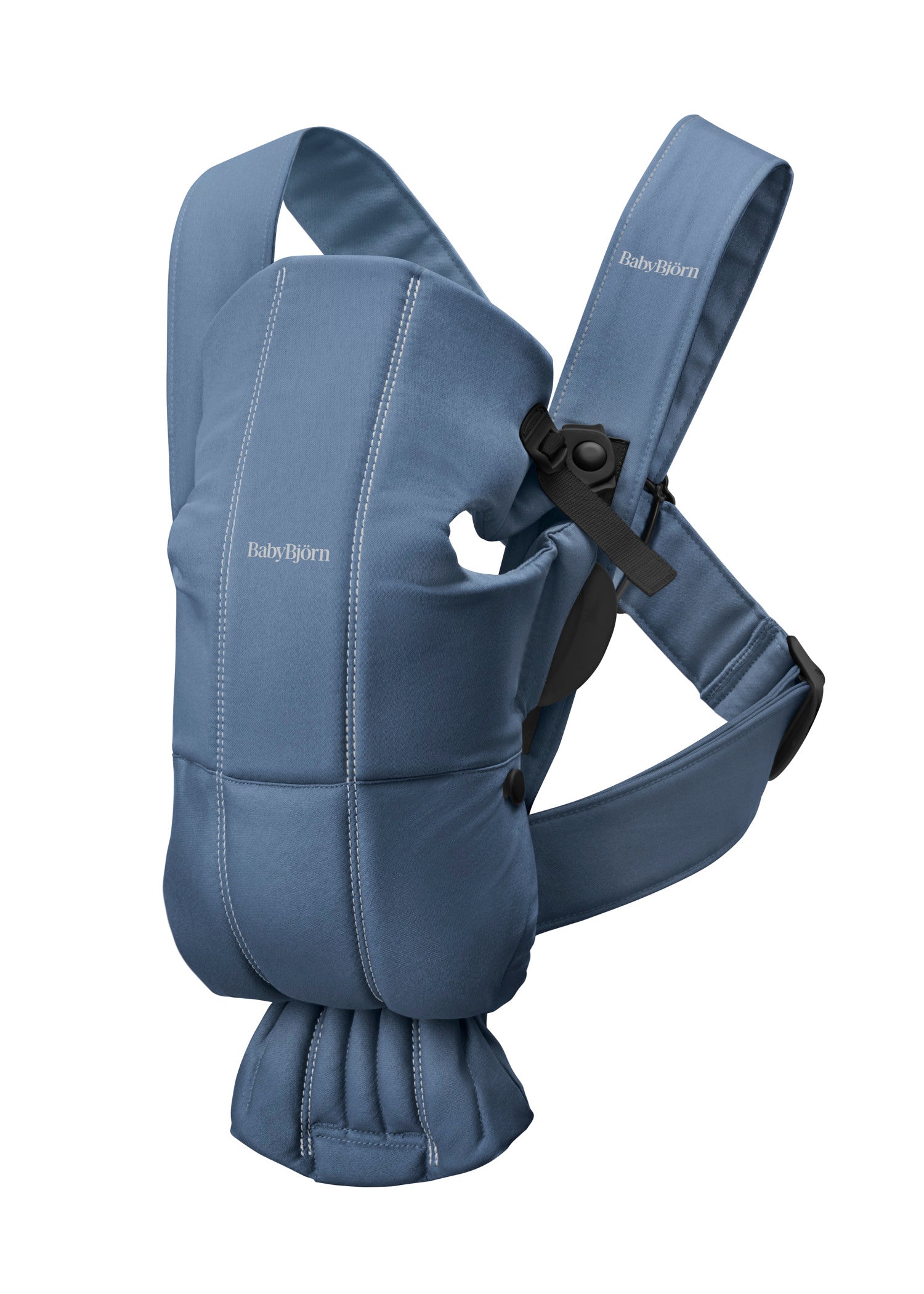 Baby Carrier Mini | Woven - Indigo Blue (0-12 Months) – Swanky Boutique