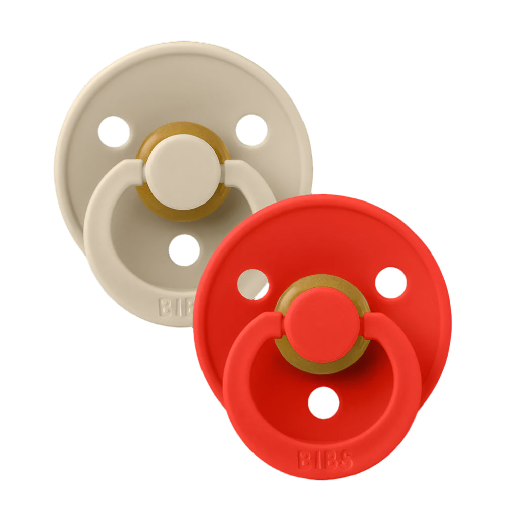 Pacifiers, Colour 2-Pack - Vanilla/ Candy Apple – Swanky Boutique