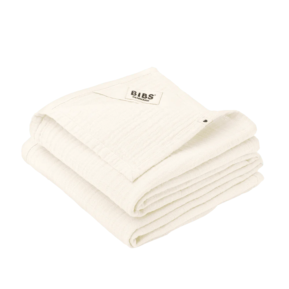 Muslin Cloth, 2-Pack - Ivory – Swanky Boutique