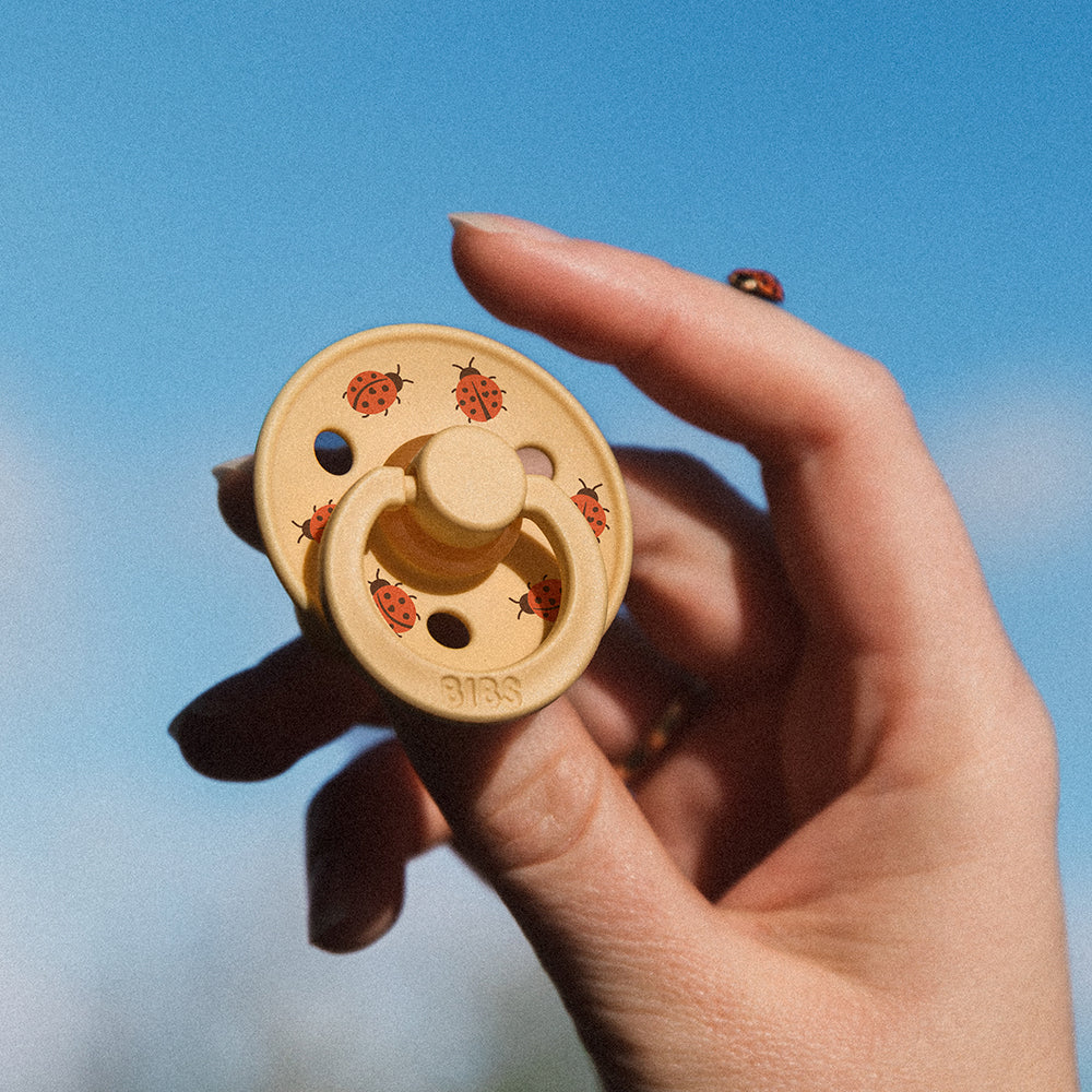 Pacifiers, STUDIO Colour 2-Pack - Ladybug - Blush/ Sand – Swanky Boutique