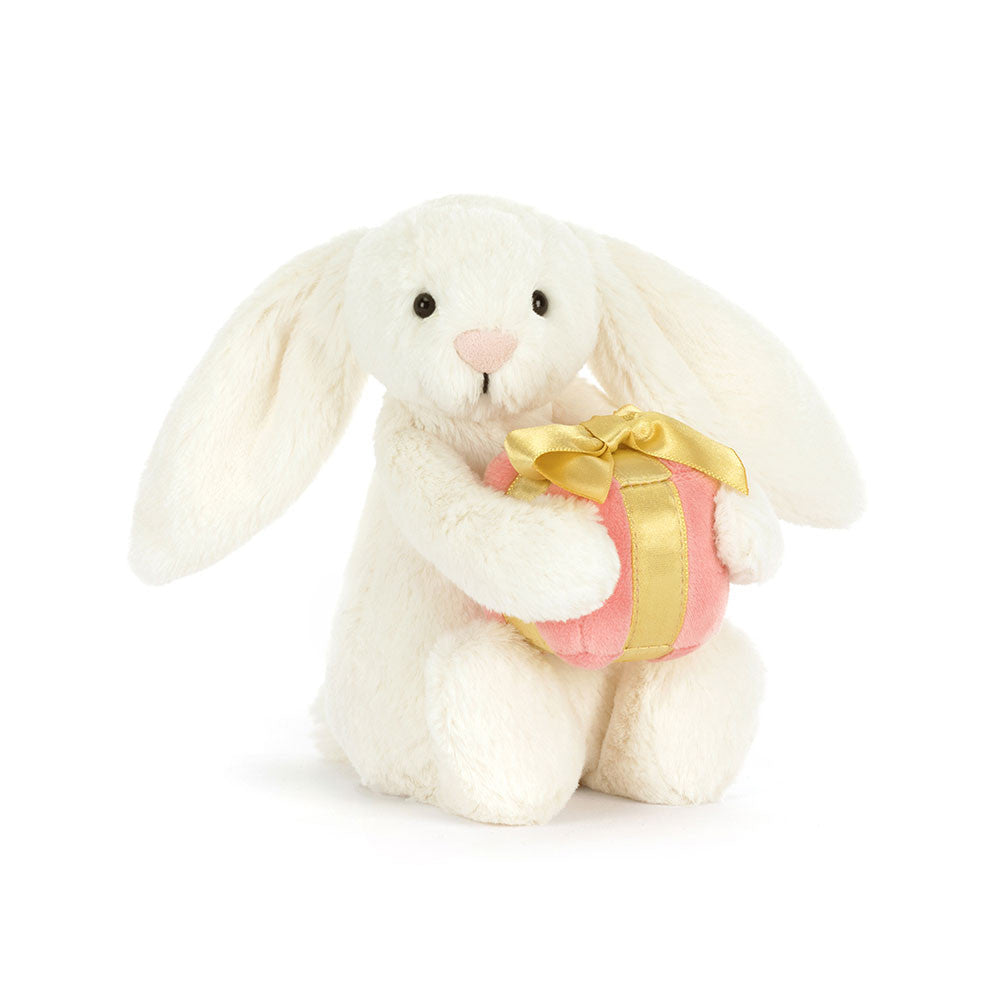 Bashful Bunny with Present – Swanky Boutique