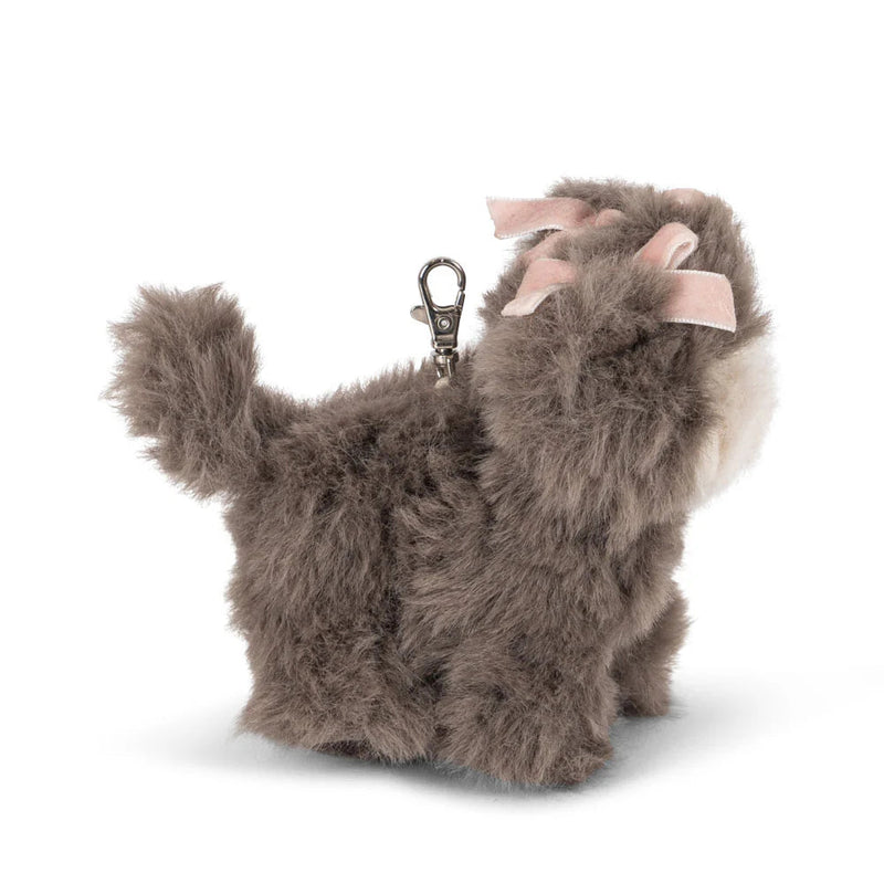 Animal Bag Charm - Grey Cat – Swanky Boutique