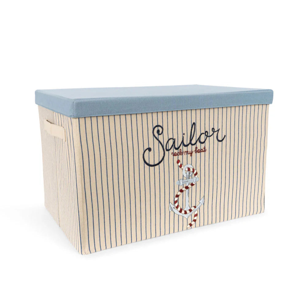 Storage Box, Large - Sailor – Swanky Boutique