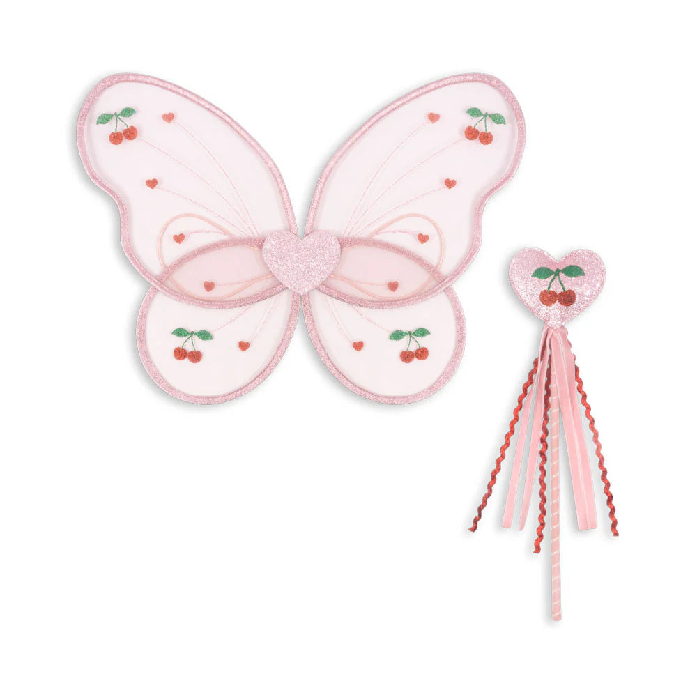 Fairy Wings & Wand Costume - Mellow Rose – Swanky Boutique