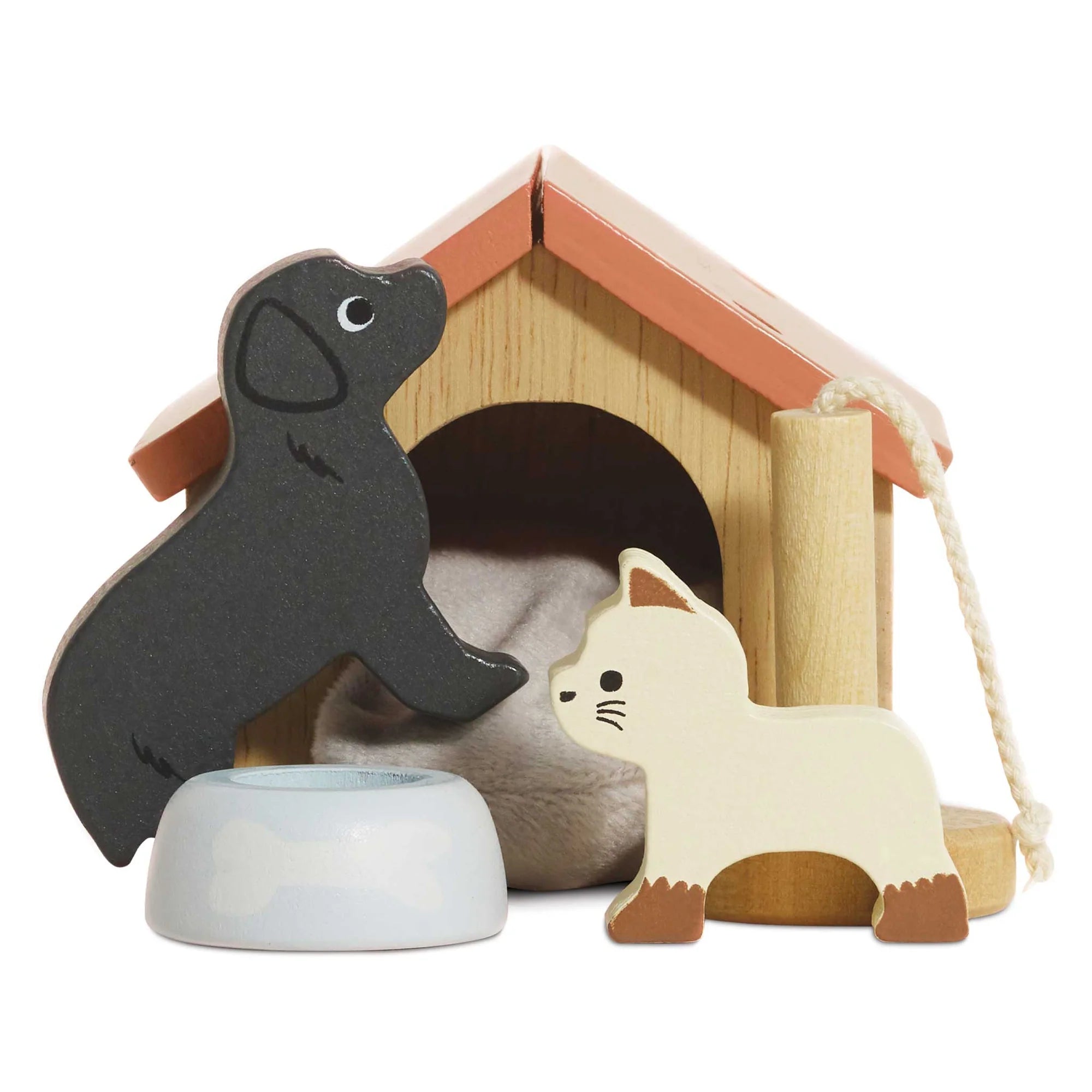 Wooden Dolls House Pet Set (6 Pieces) – Swanky Boutique