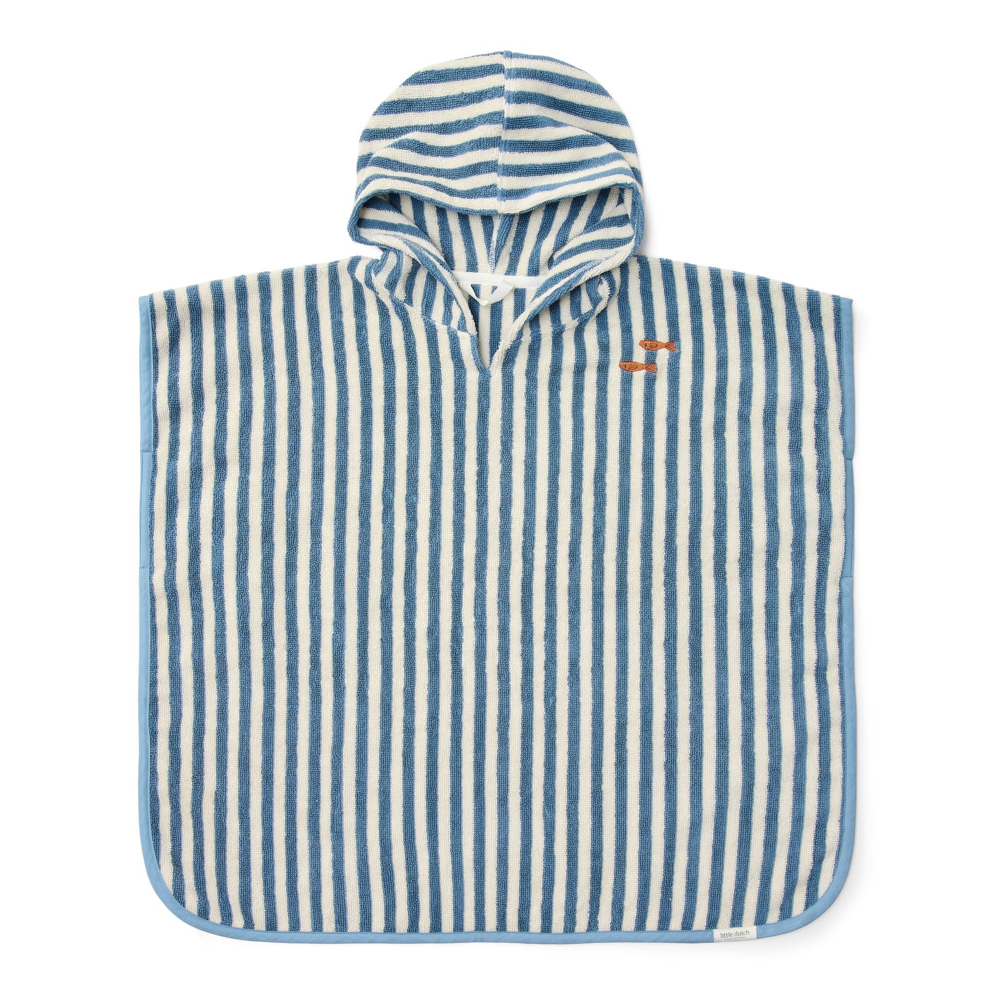 Beach Poncho - Sea Life Ocean Blue – Swanky Boutique