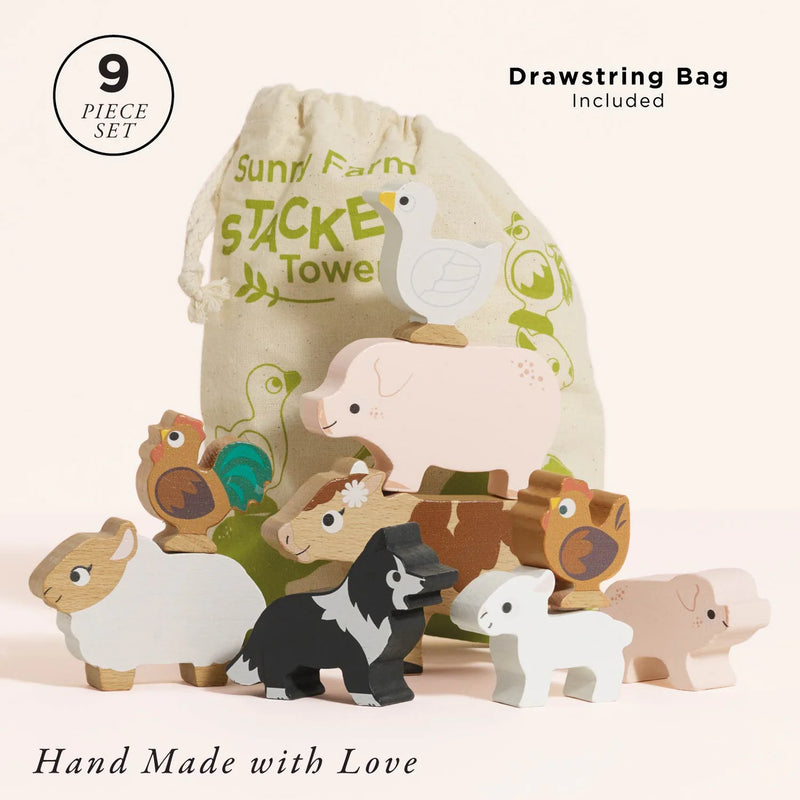 Farmyard Stacking Animals & Bag - Farmyard – Swanky Boutique